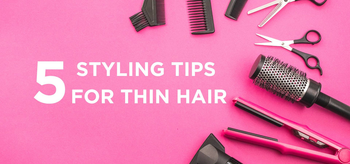 5 Styling Tips for Thinning Hair – BOOST N BLEND USA